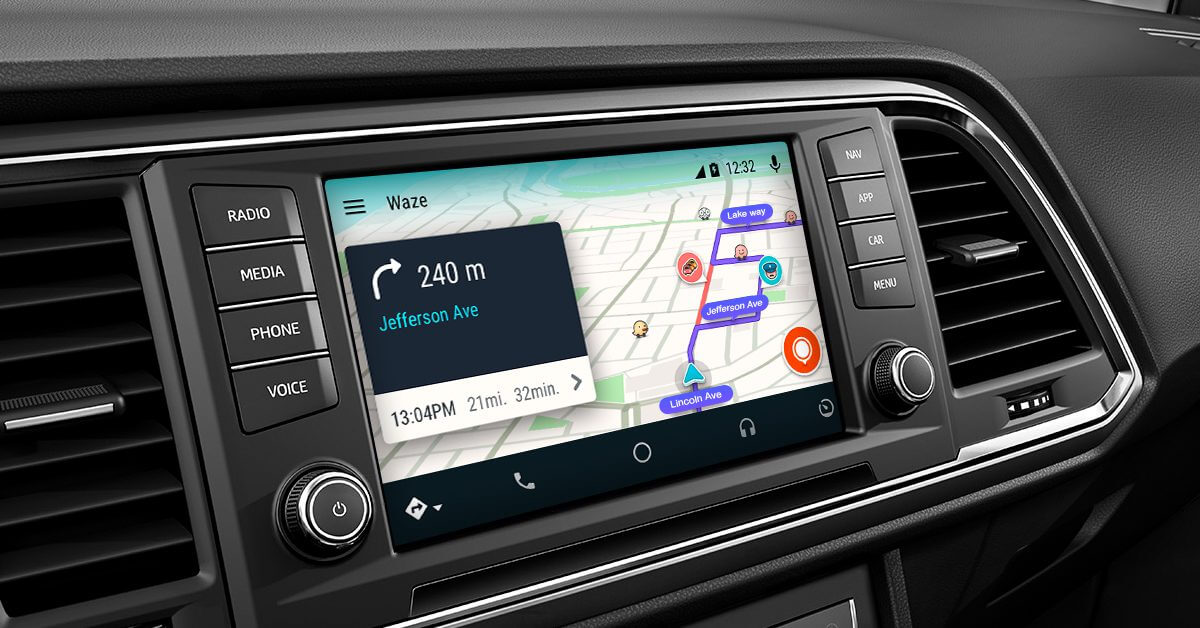 Waze finally available on Android Auto | TechSpot Waze finally available on Android Auto | TechSpot