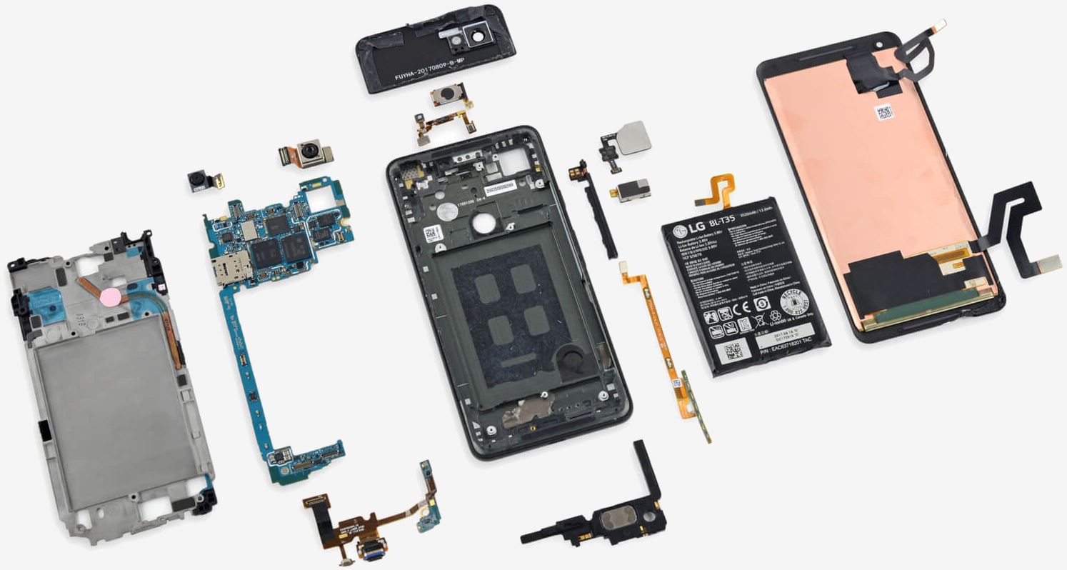 iFixit uncovers the secret to the Pixel 2 XL's squeeze sensors | TechSpot