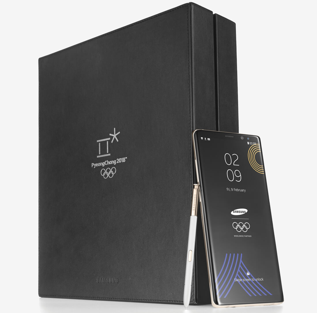 Samsung made a limited edition Note 8 for the Winter Olympics | TechSpot