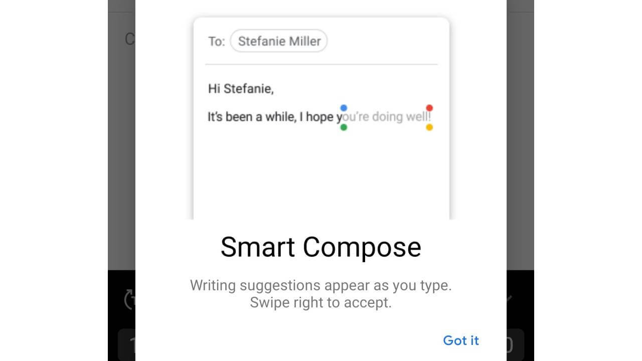 Gmail's Smart Compose feature arriving on all Android devices | TechSpot Gmail's Smart Compose feature arriving on all Android devices | TechSpot