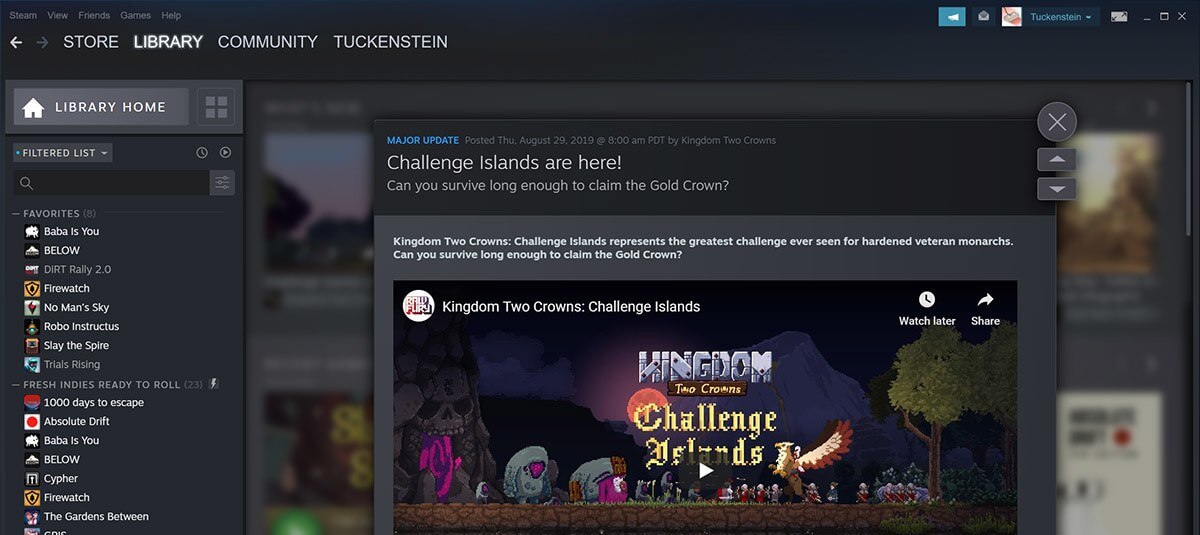 Steam's Library revamp arrives on September 17 with a streamlined ...
