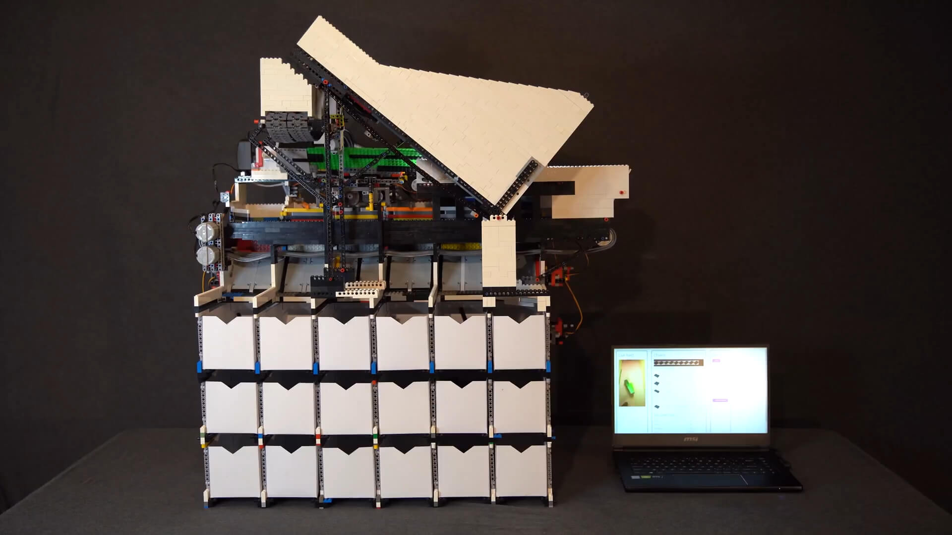 Guy makes Lego machine that sorts other Lego using AI | TechSpot