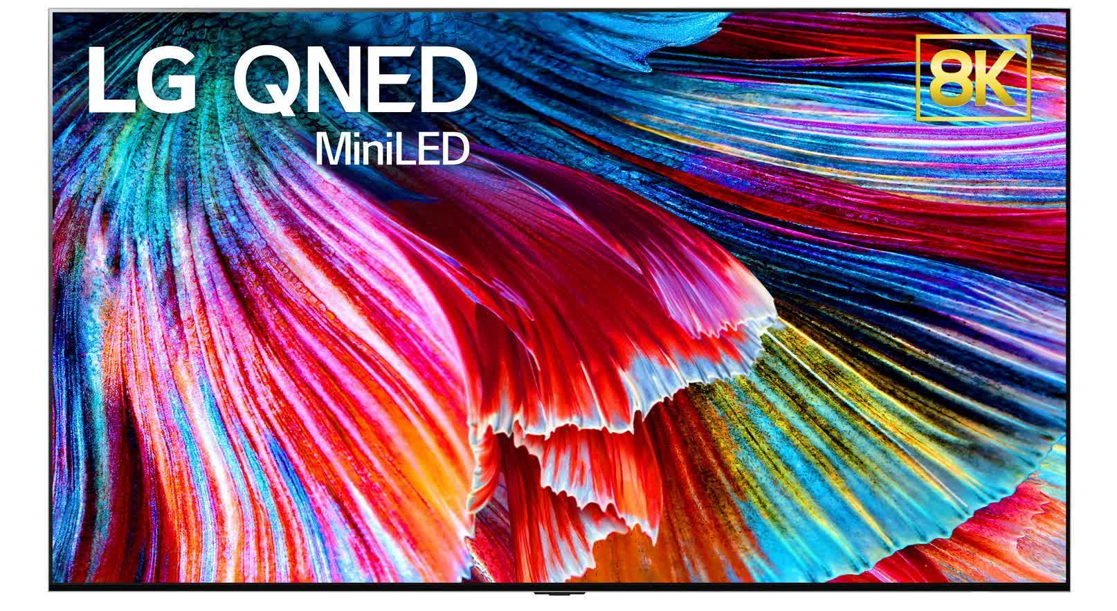 LG's 4K/8K QNED TVs with Mini LED tech arrive next year | TechSpot LG's 4K/8K QNED TVs with Mini LED tech arrive next year | TechSpot