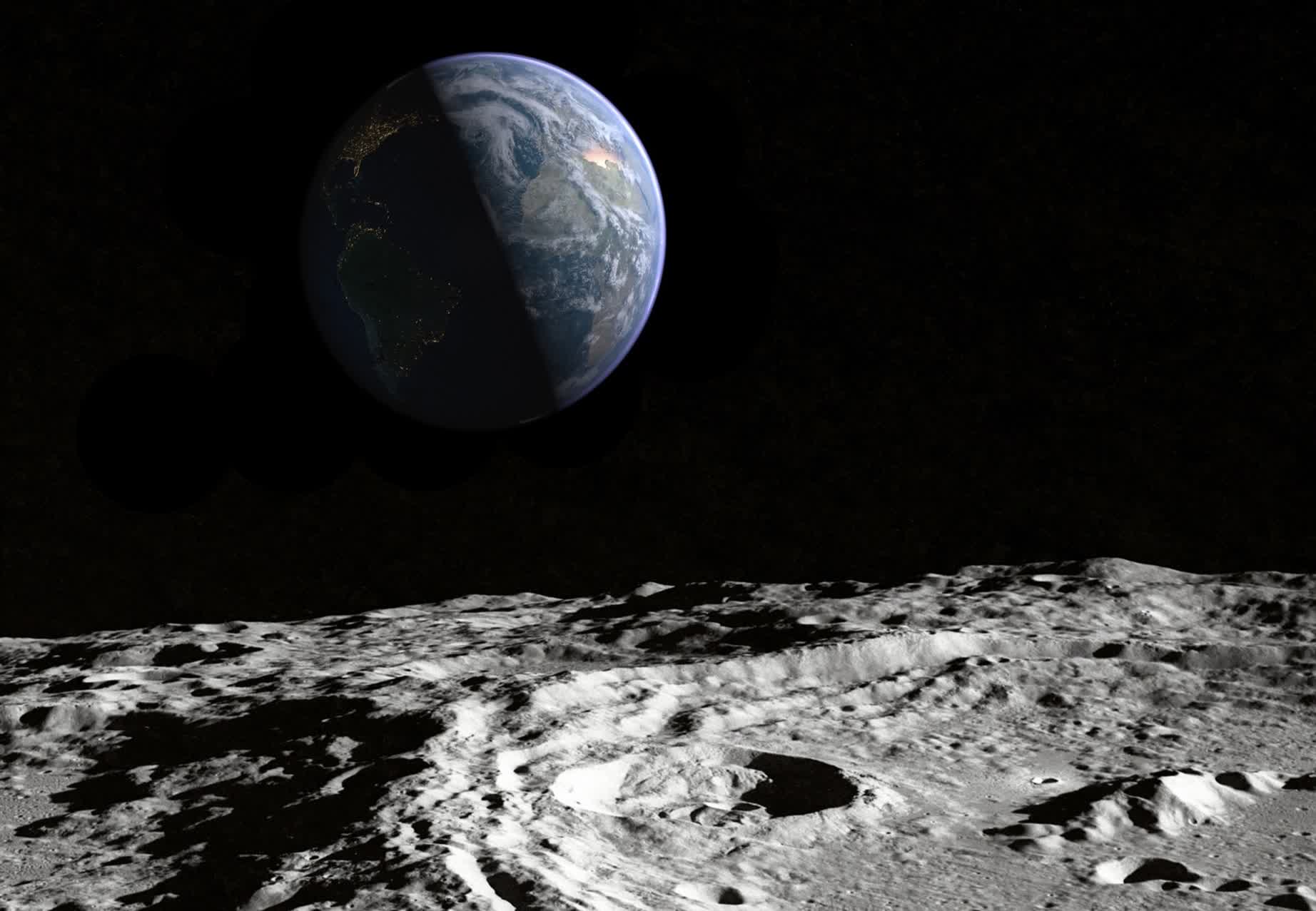 Startup Wants To Store Earths Important Data On The Moon Techspot