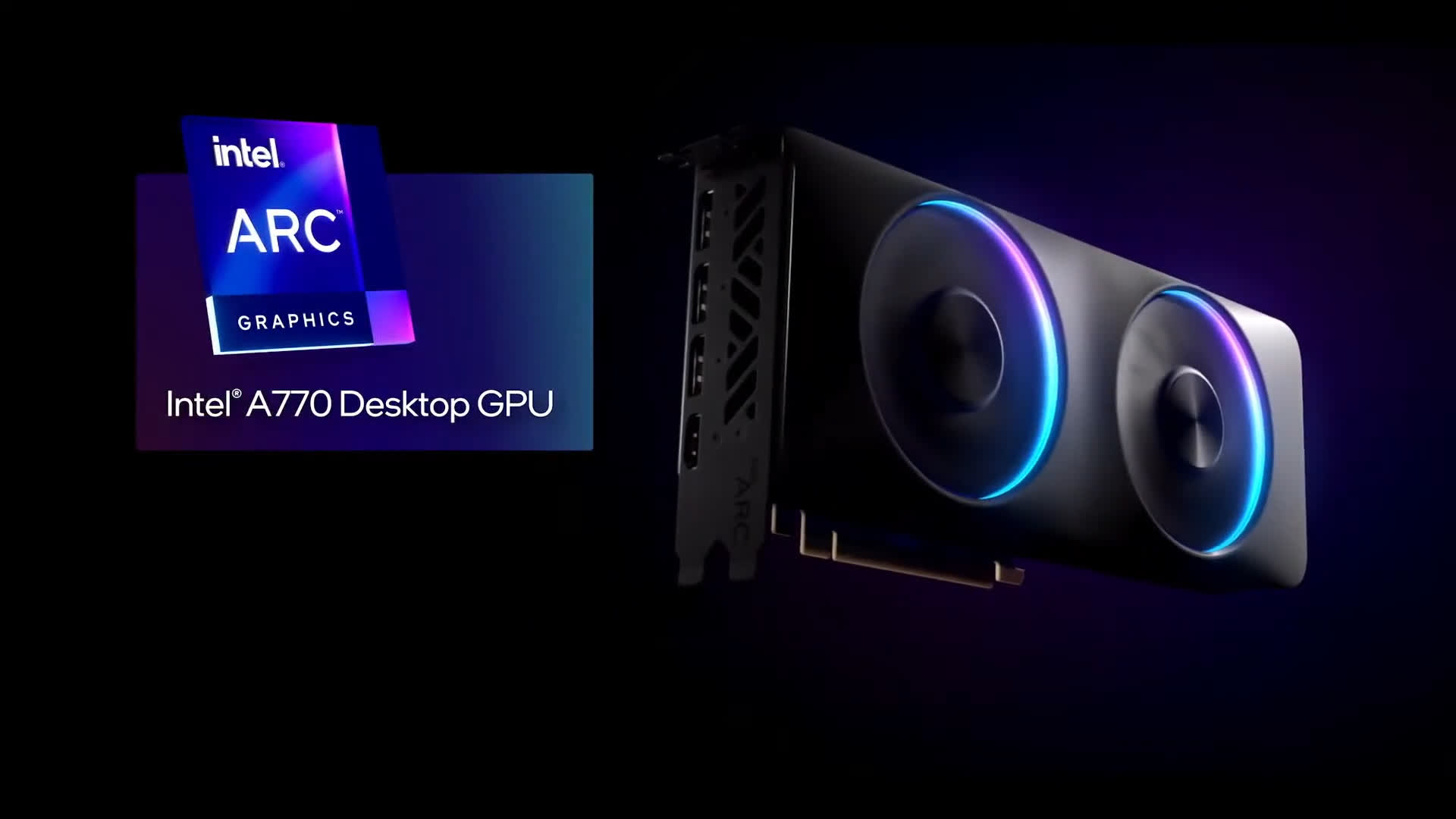 Intel's Arc A770 graphics card goes on sale October 12, starting at ... Intel's Arc A770 graphics card goes on sale October 12, starting at ...