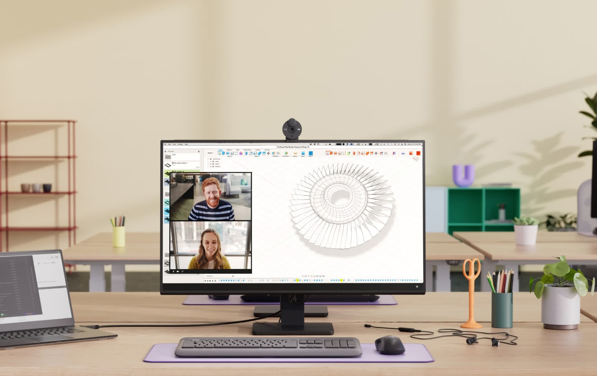 Logitech's latest webcam delivers 1080p HD and auto light correction on ...