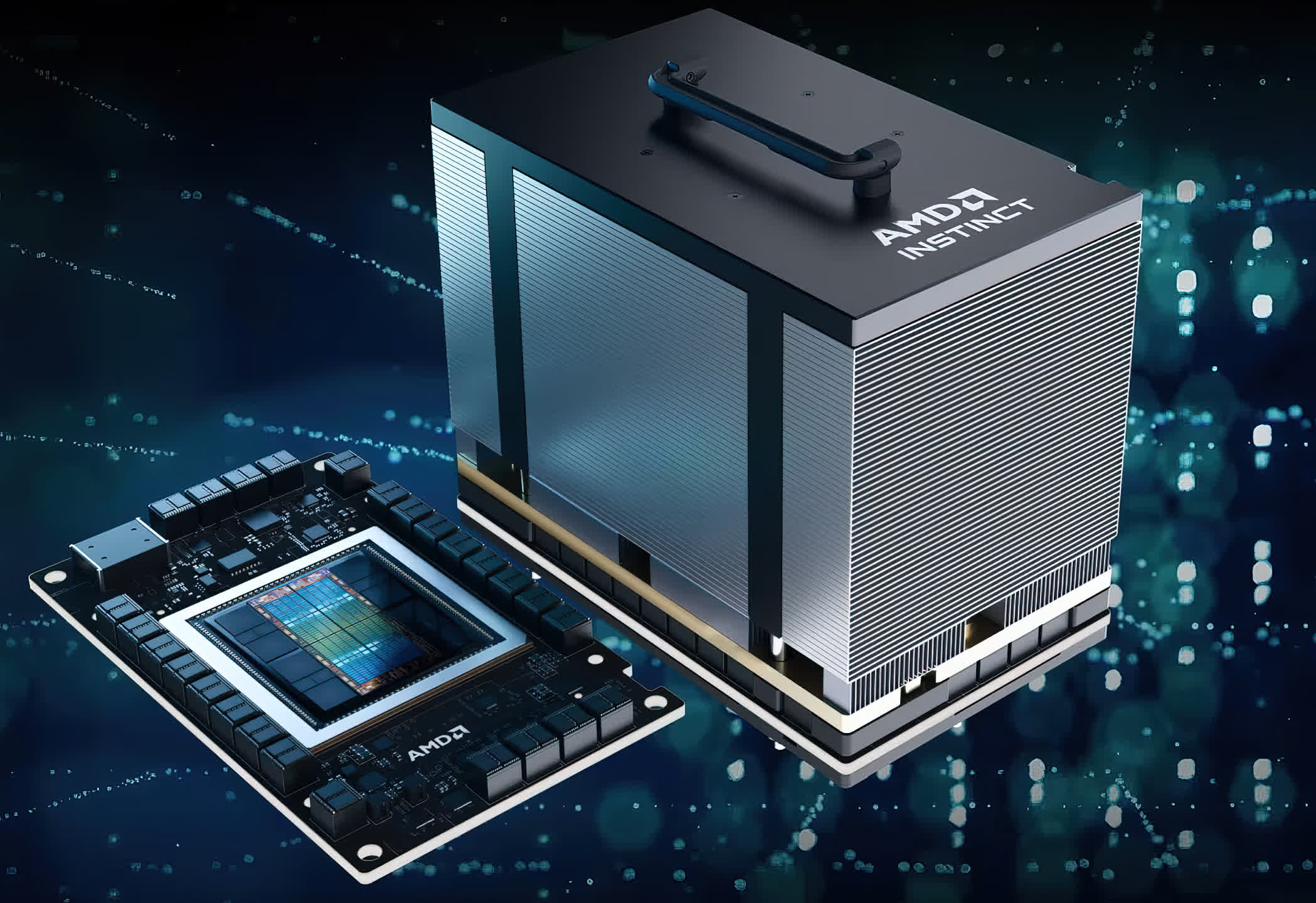 AMD's take on AI: Instinct MI300X combines GPU cores with 192 GB of ... AMD's take on AI: Instinct MI300X combines GPU cores with 192 GB of ...