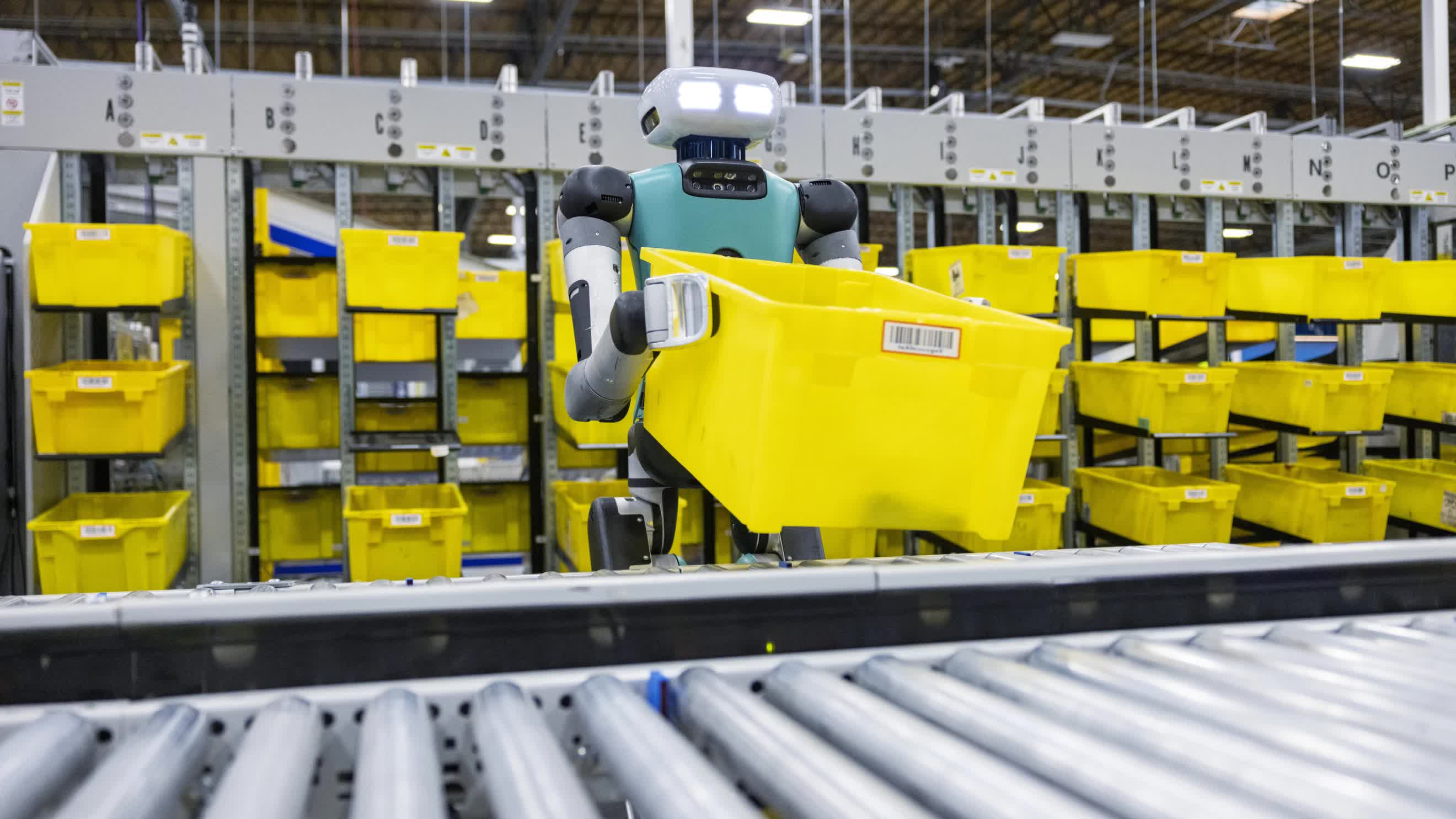 Amazon introduces humanoid robots to its warehouses, assures workers ... Amazon introduces humanoid robots to its warehouses, assures workers ...
