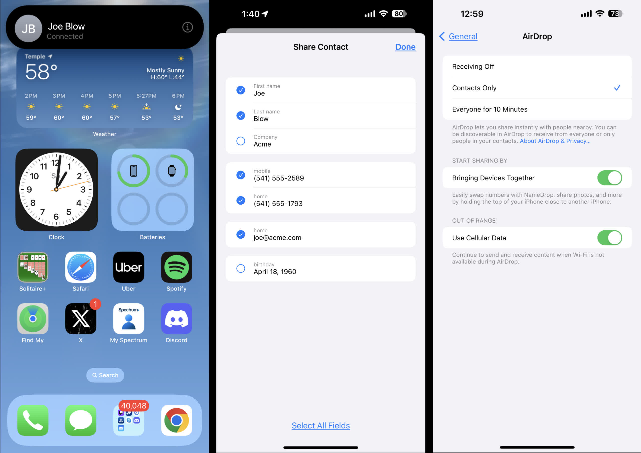 Take those iOS 17 NameDrop warnings with a grain of salt | TechSpot