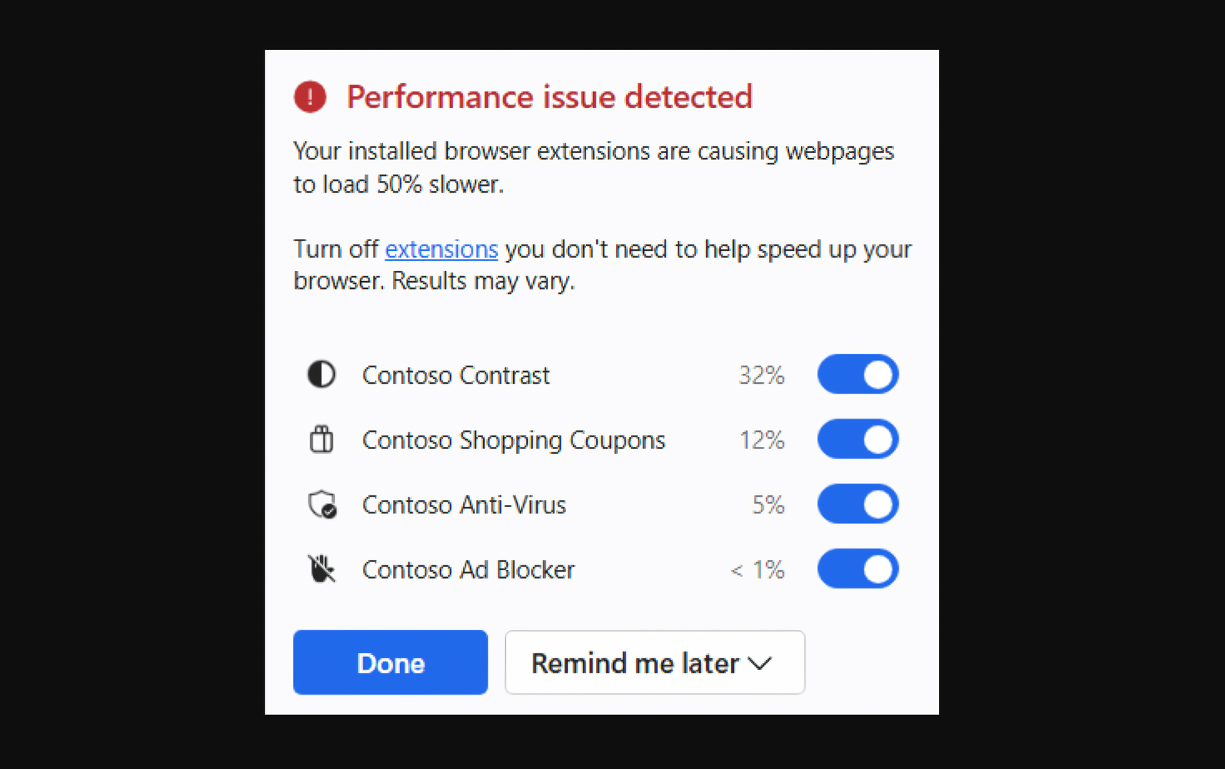 Microsoft Edge will show you which extensions are slowing you down ...
