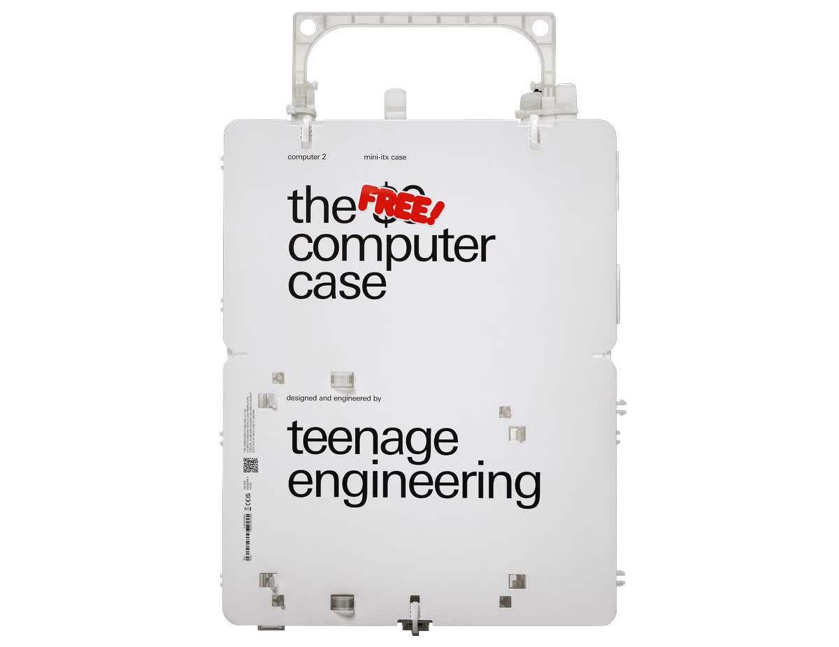 Teenage Engineering just made a PC case that costs $0 | TechSpot