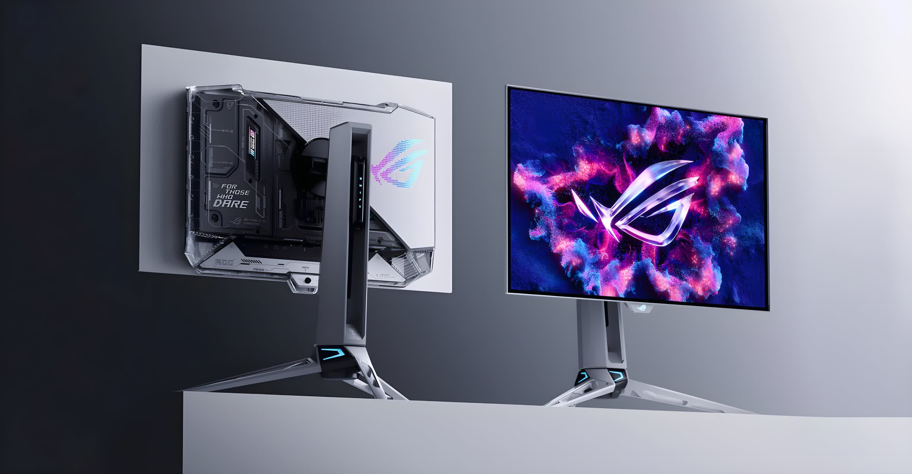 Asus unveils three OLED gaming monitors at Gamescom, including a dual ...