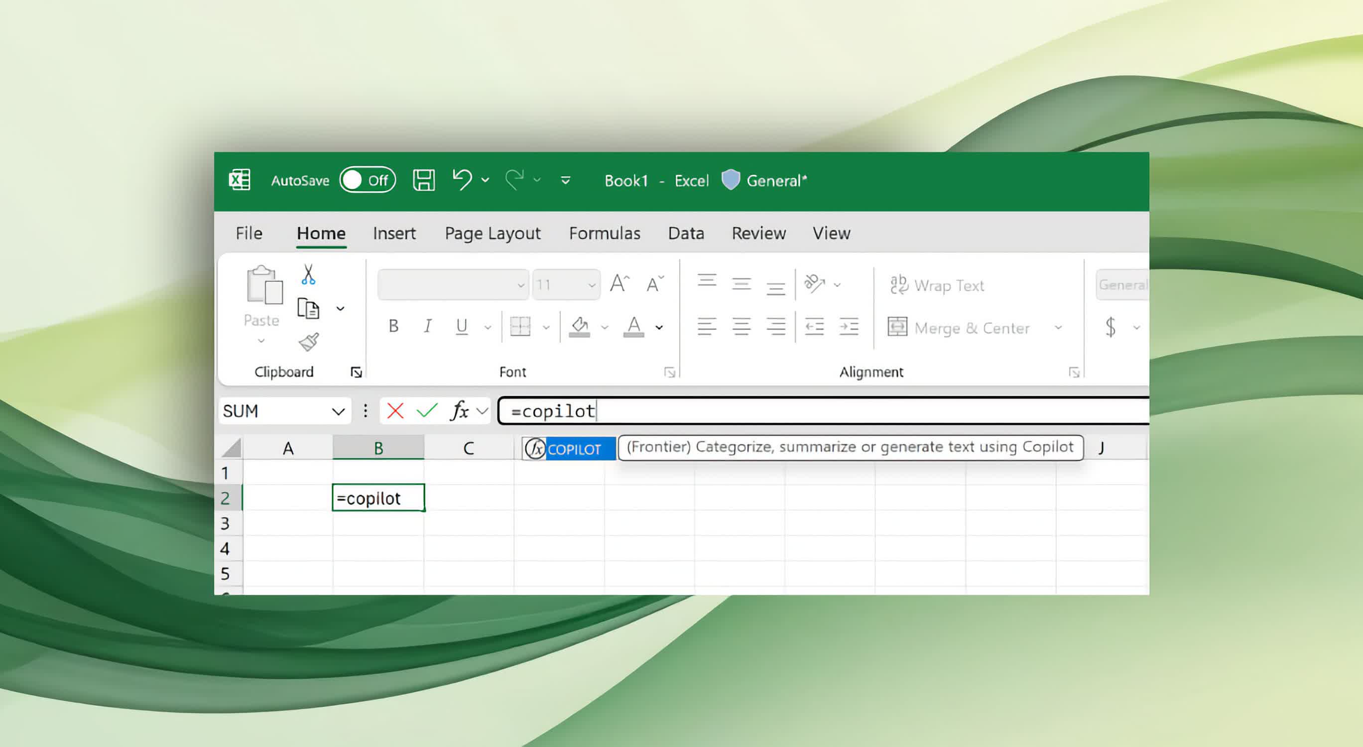 Excel gets Copilot formula function, but Microsoft warns about accuracy | TechSpot