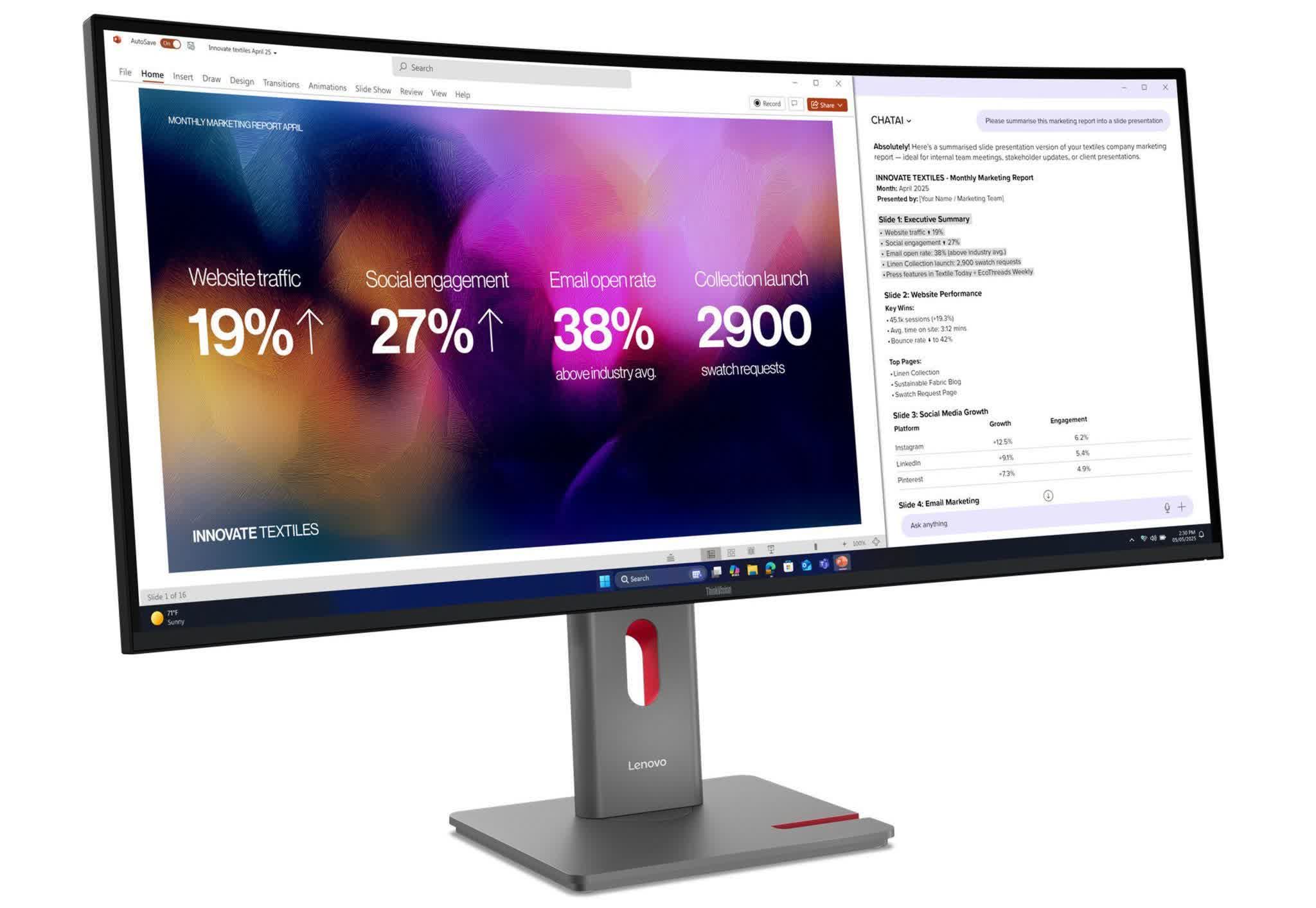 Lenovo shows off rotating laptop display and AI-powered stand concepts ...