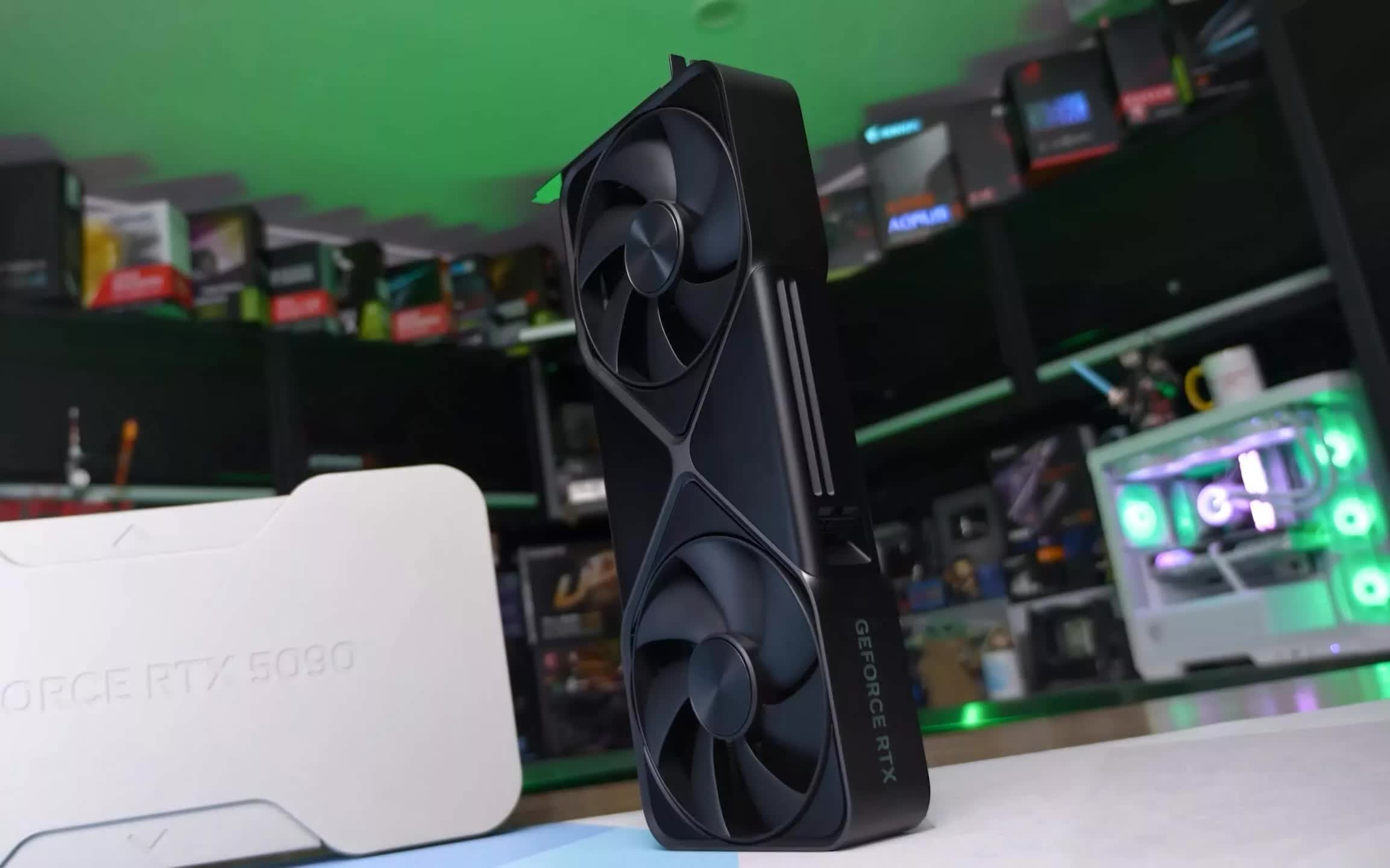 This custom Nvidia RTX 5090 mod packs a jaw-dropping 128GB of VRAM ...