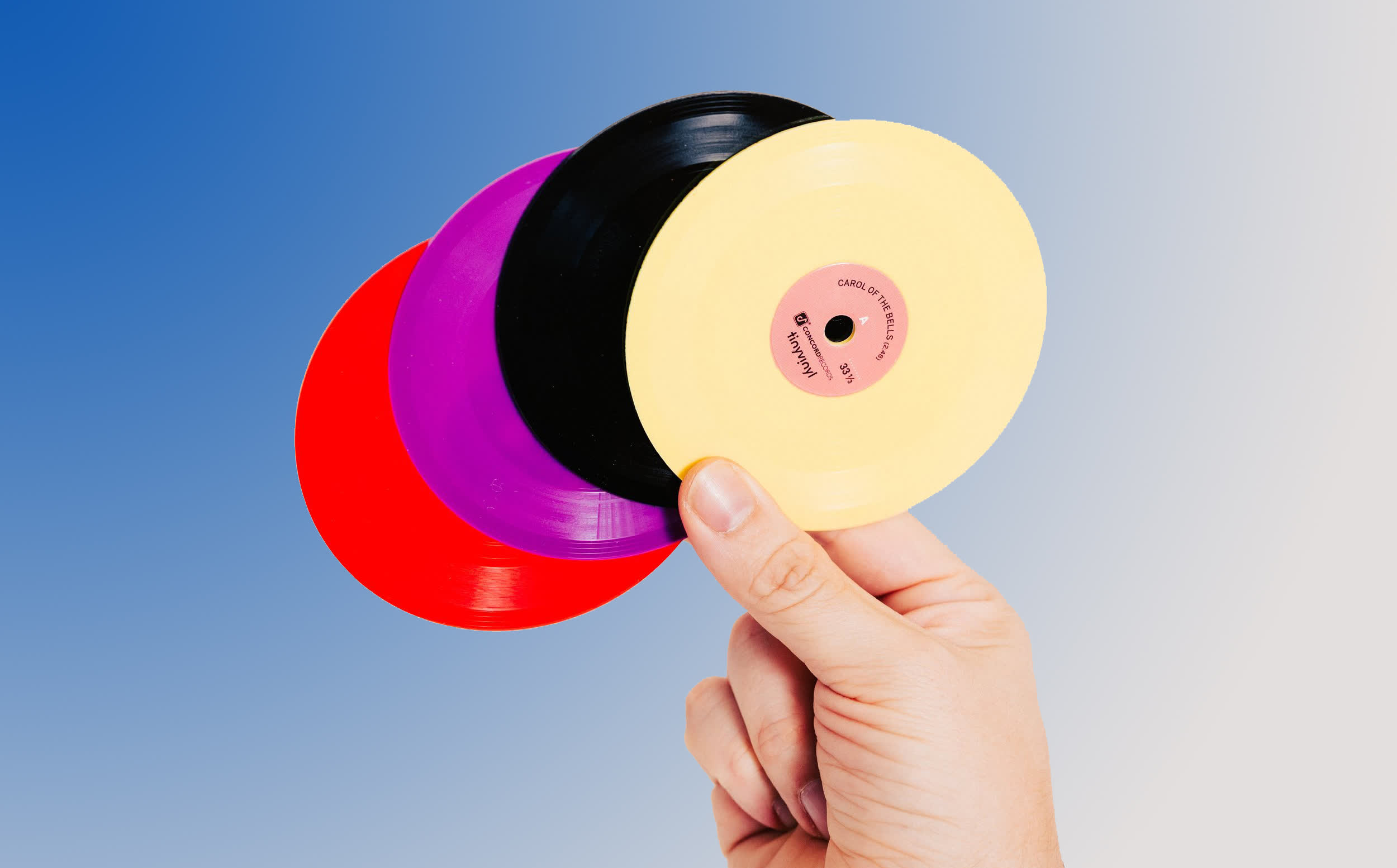 Music goes mini: Tiny Vinyl turns records into a pocketable format ...