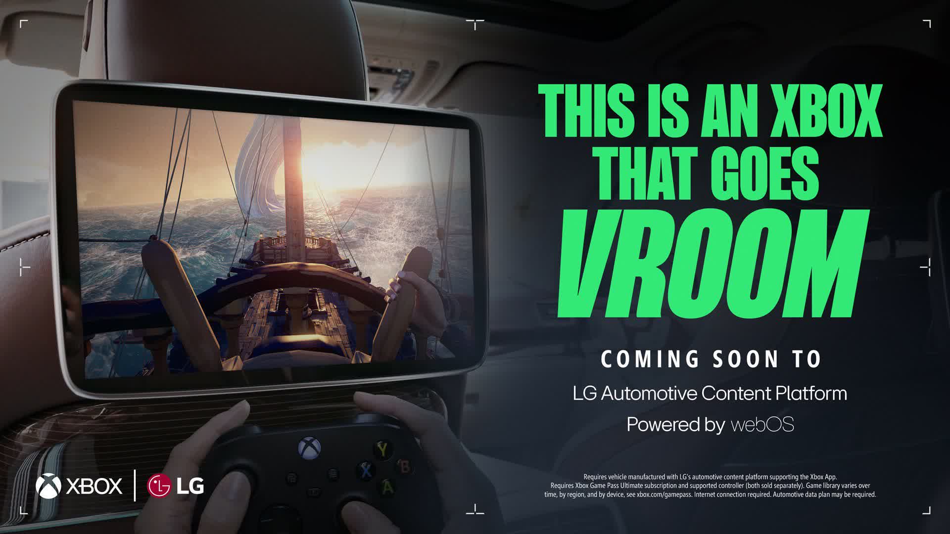 Xbox Cloud Gaming is coming to cars through LG's in-vehicle platform ...