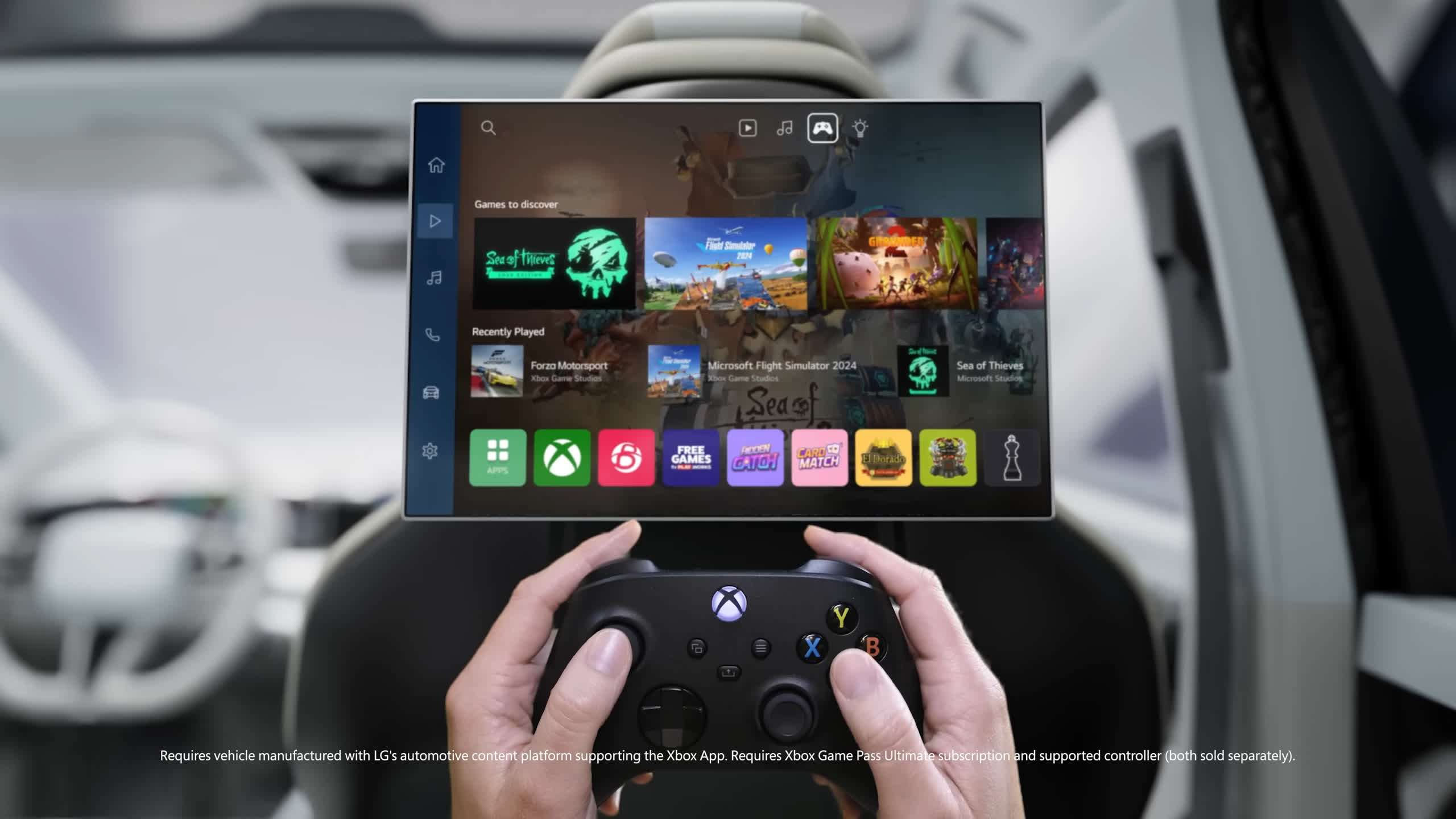 Xbox Cloud Gaming is coming to cars through LG's in-vehicle platform ...