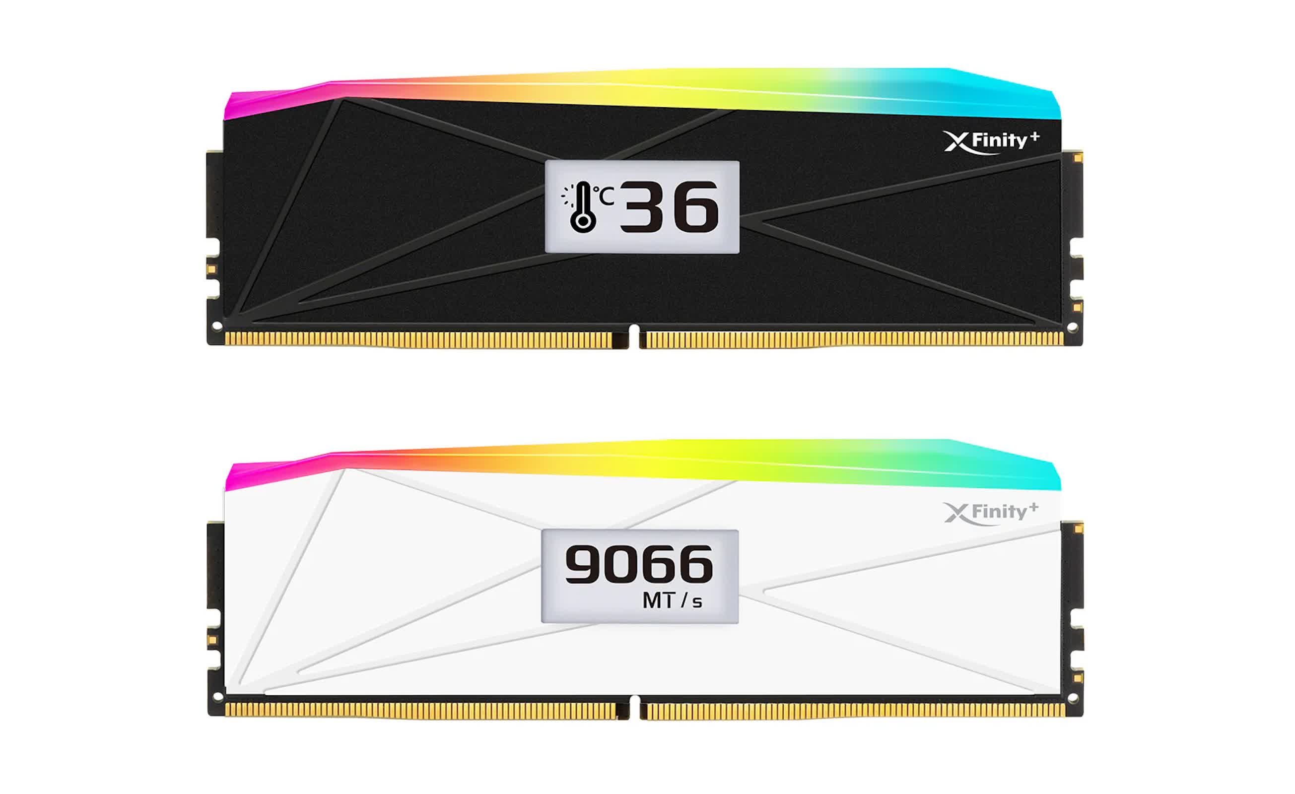 OLED display brings new twist to DDR5 memory kits, because why not ...