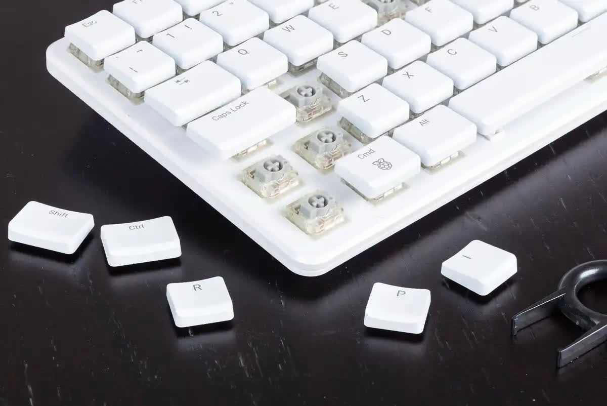 Raspberry Pi 500+ packs a mini PC into a mechanical keyboard | TechSpot