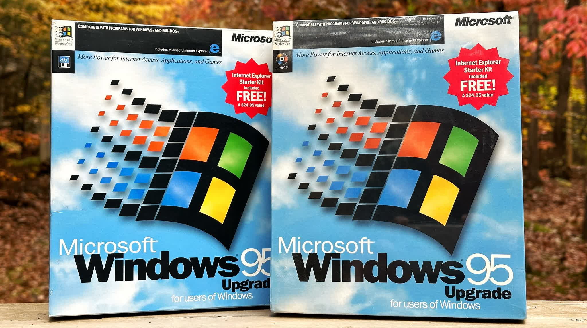 Windows 95 developers didn't have enough time to give the OS its own ...