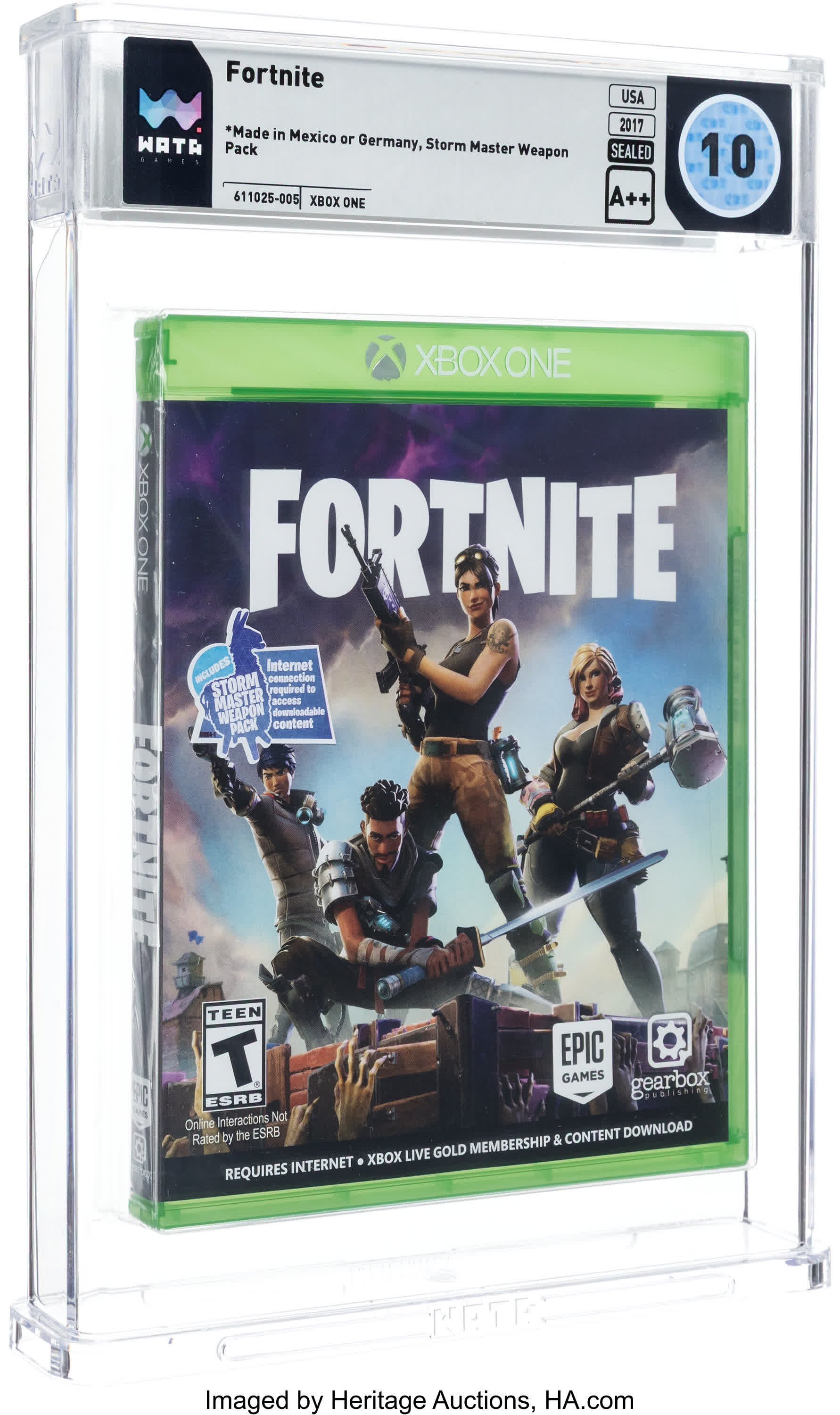 A physical copy of Fortnite just sold for $42,500 at auction | TechSpot