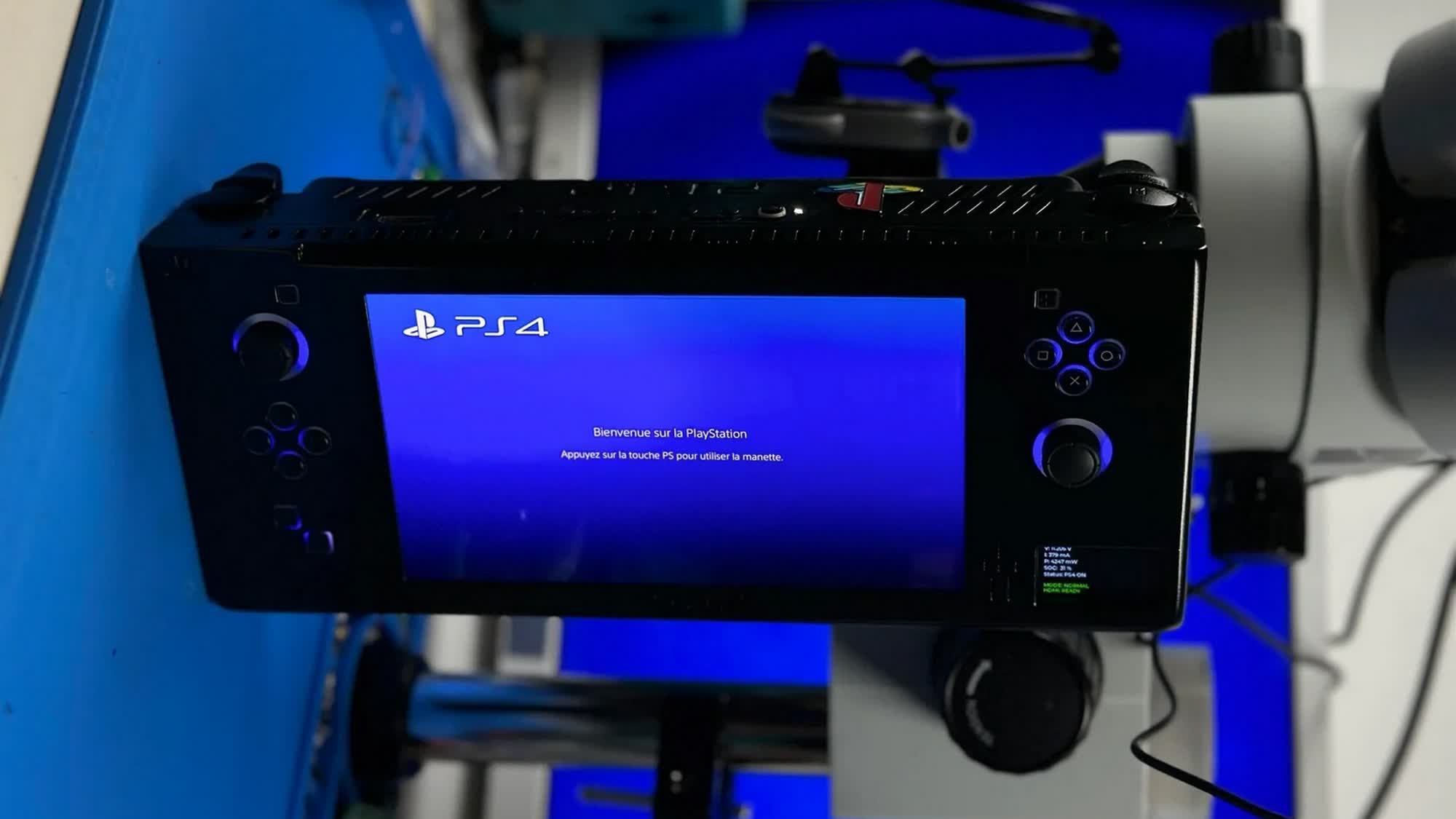 Modder shows off DIY PlayStation handheld built from a PS4 Slim ...