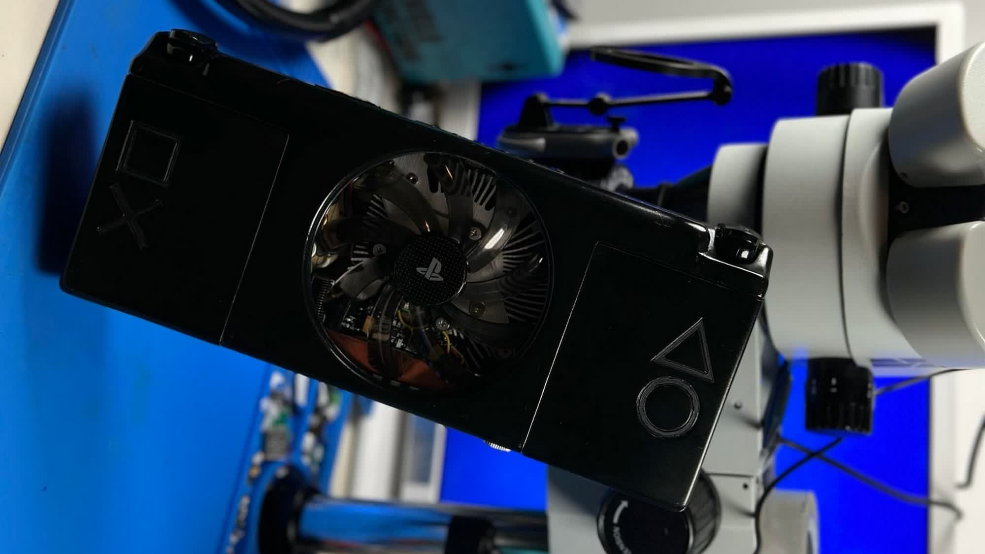 Modder shows off DIY PlayStation handheld built from a PS4 Slim ...