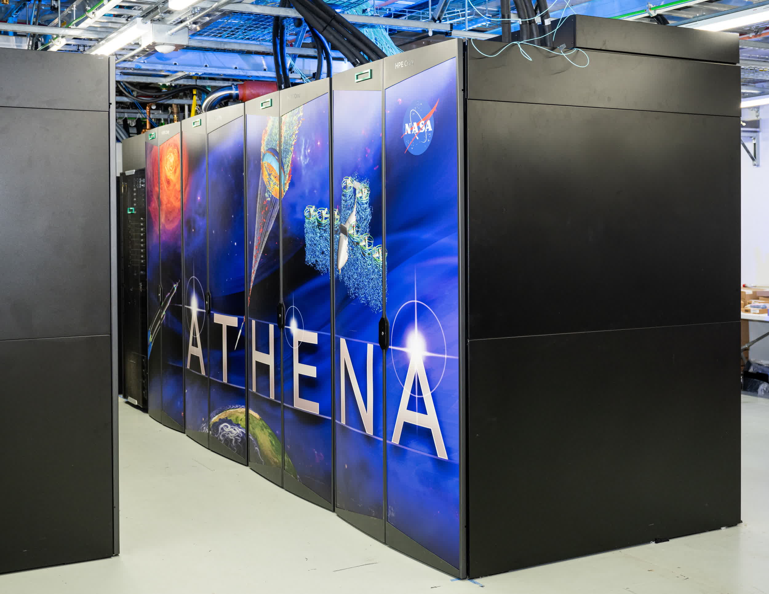 NASA's new Athena supercomputer delivers 20 petaflops while cutting ...