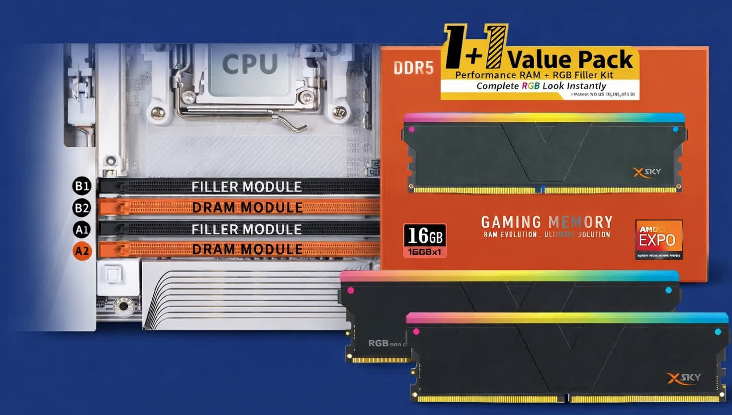 It's come to this: V-Color to launch 1+1 DDR5 value pack with one RAM ...
