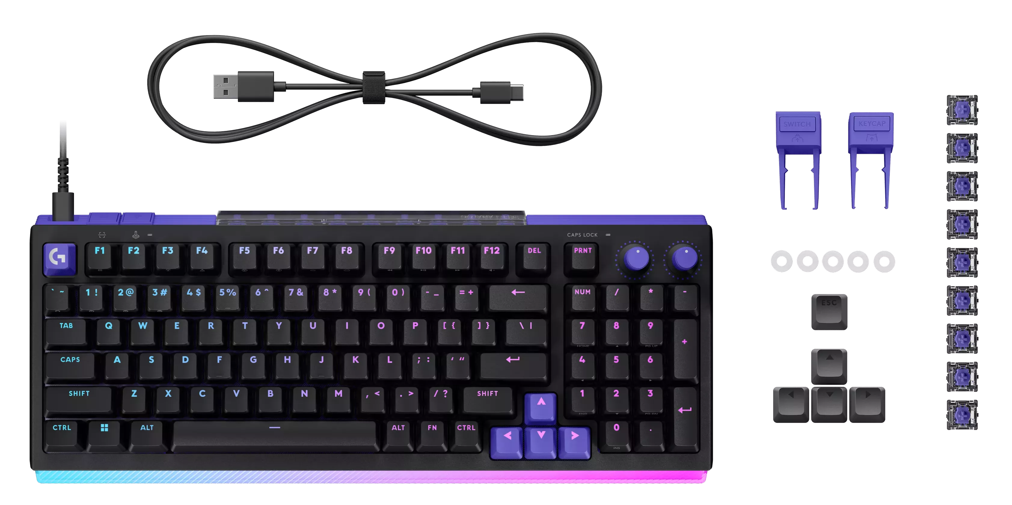 Logitech's G512 X modular keyboard lets you mix analog and mechanical ...