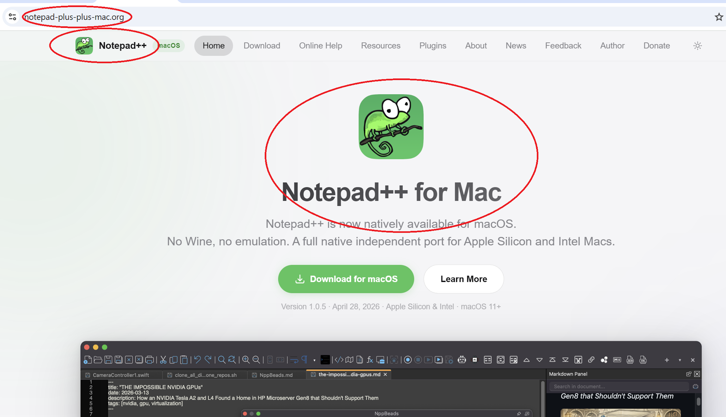 Unofficial Notepad++ macOS app forced to rebrand after creator objects ...