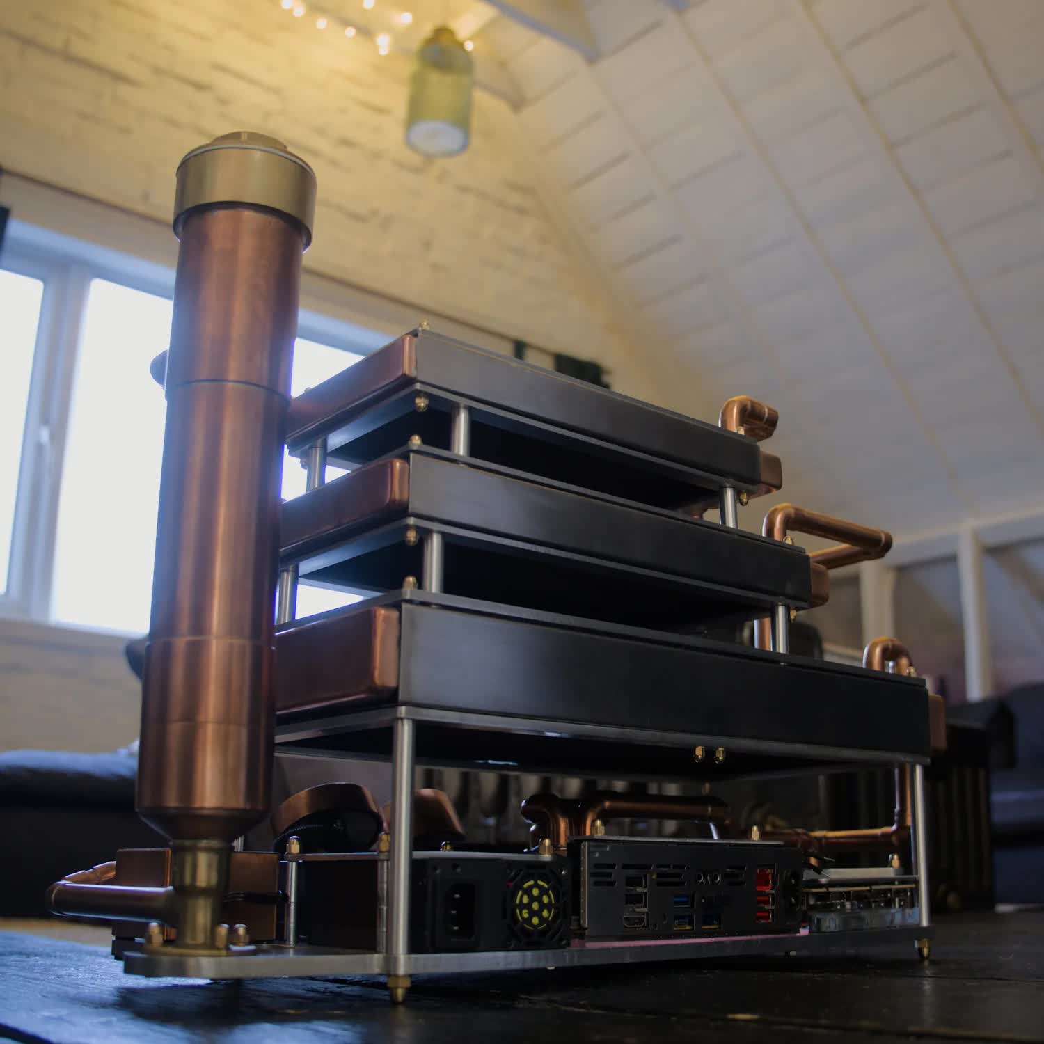 This gorgeous fanless RTX 5080 PC turns passive cooling into a thermal ...