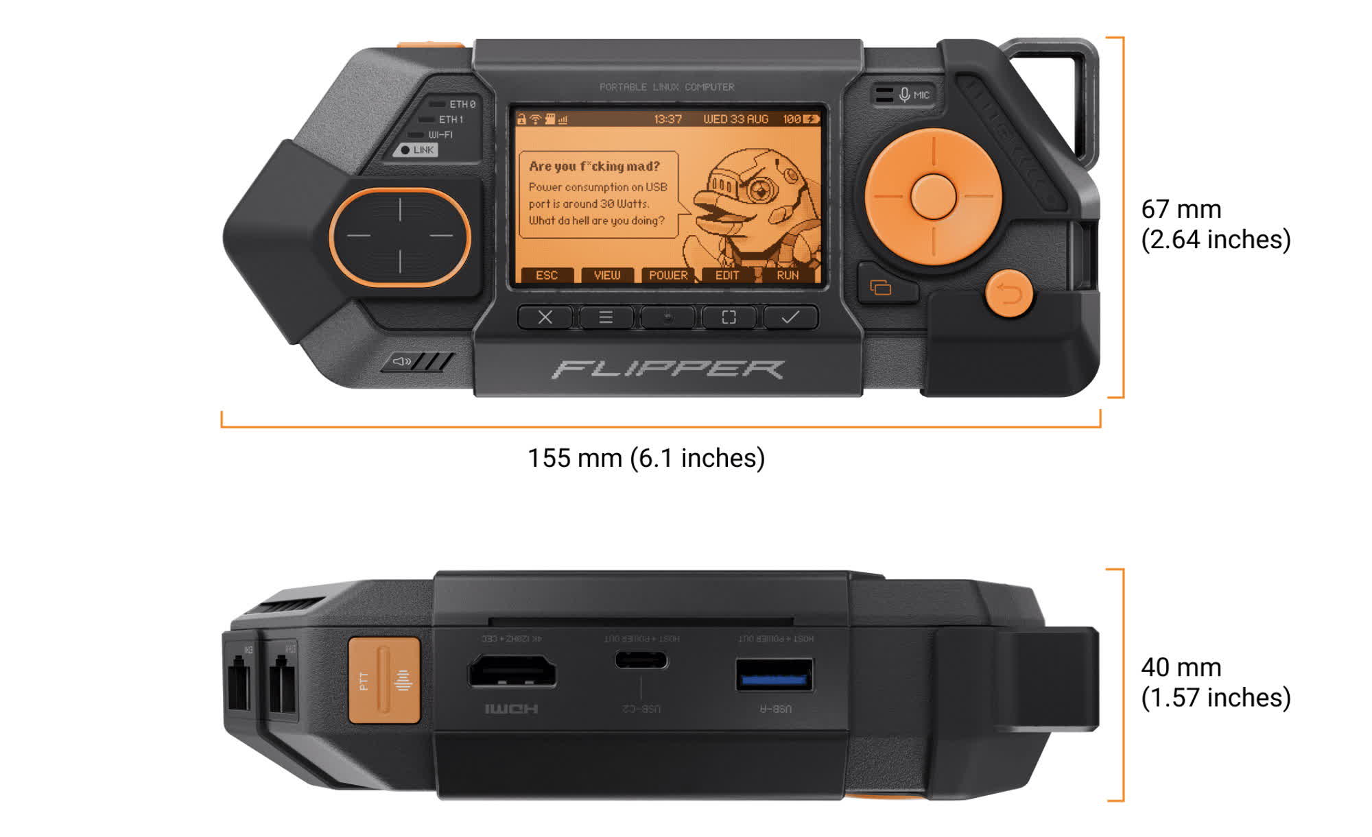 Flipper One is a next-gen Flipper Zero with a Linux brain and serious ...