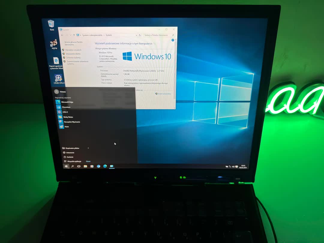 Someone got 26 years of Windows running on a classic IBM ThinkPad T43 ...