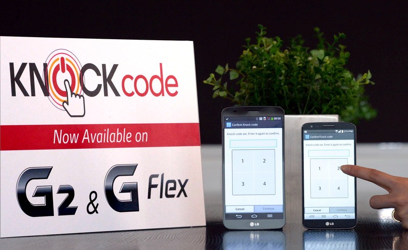 LG's 'Knock Code' feature arriving on G2 and G Flex smartphones | TechSpot