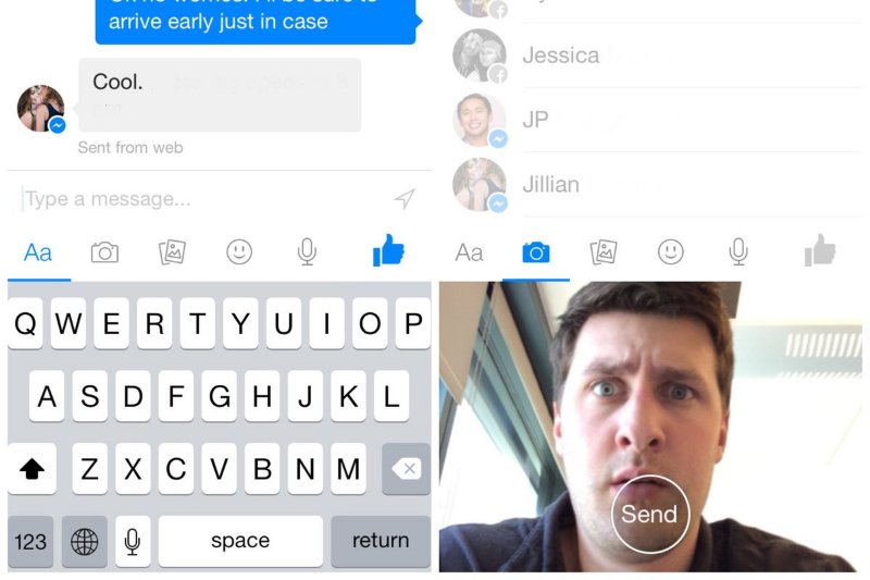 Facebook Messenger for iOS update makes it easy to click and share ...