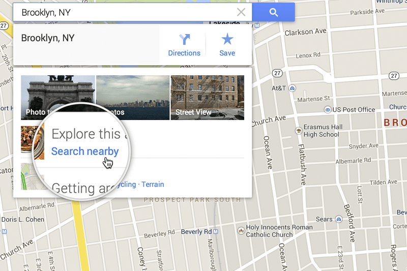 Google Maps' search nearby feature is back | TechSpot