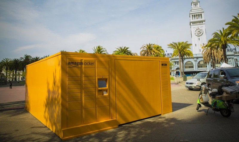 A mysterious giant Amazon locker appears in downtown San Francisco ...