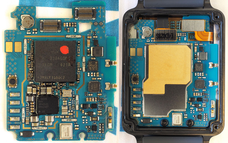 Teardown shows what's inside the first Android Wear smartwatches | TechSpot