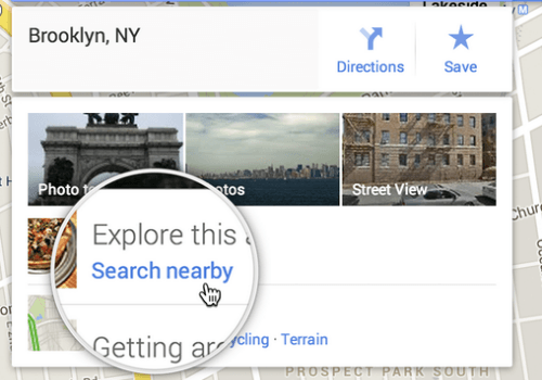 Google Maps' search nearby feature is back | TechSpot