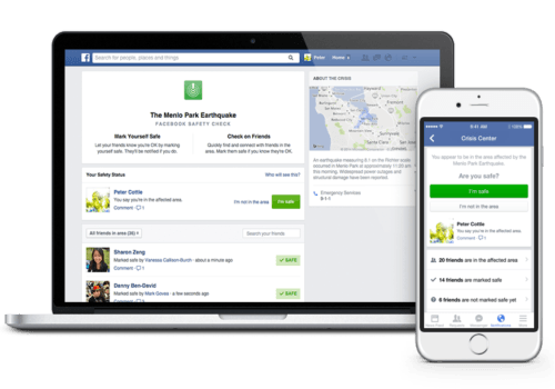 Facebook's new Safety Check feature tells friends you're safe during ...