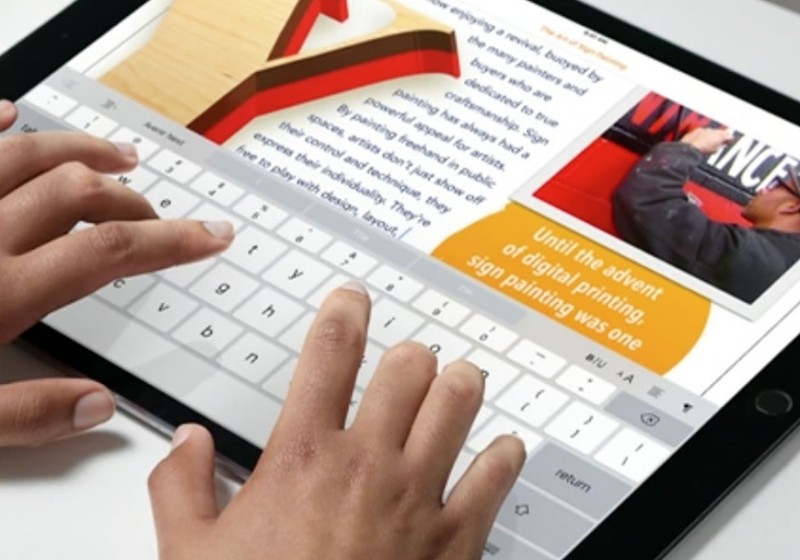Apple iPad Pro is official: 12.9" display, goes after Surface with ...