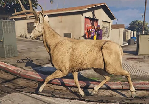 As this AI-controlled deer illustrates, GTA V is entertaining even when ...