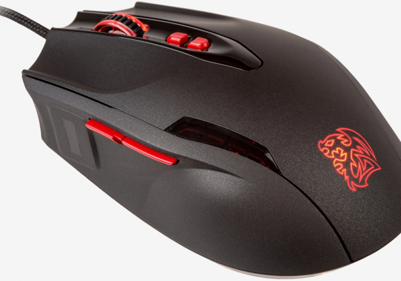 Tt eSports' new gaming mouse features an integrated fingerprint reader ...