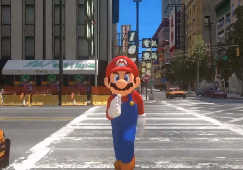 Mario visits Liberty City in this hilarious Odyssey-inspired mash-up ...