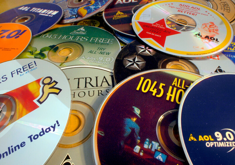 The Internet Archive is collecting AOL free trial CDs | TechSpot