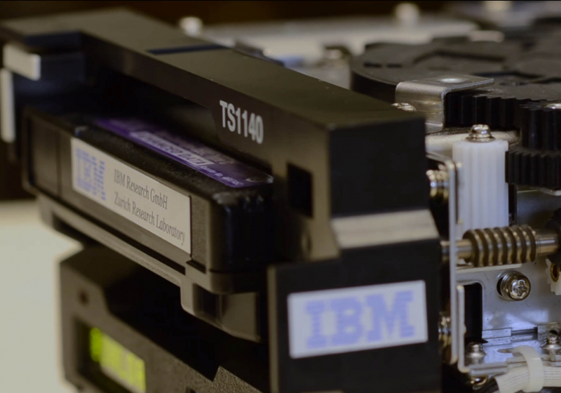 IBM breaks record by storing 330TB of uncompressed data onto palm-sized ...