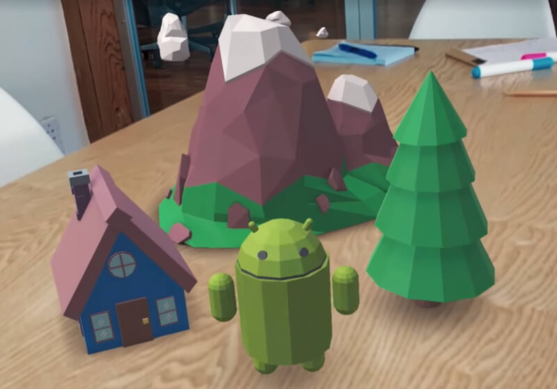 Google shows off ARCore functionality with a series of GIFs | TechSpot