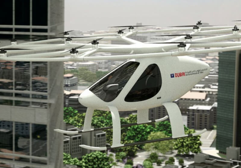 Dubai stages its first unmanned Volocopter passenger flight | TechSpot